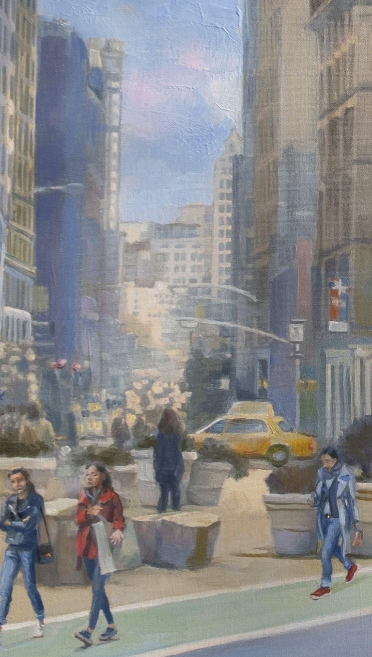 Dominique Amendola - Manhattan City Scene With The Flatiron Building ...