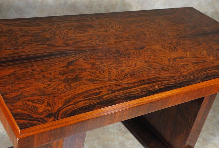 Dominique Table / Desk / Console in Rosewood For Sale at 1stDibs