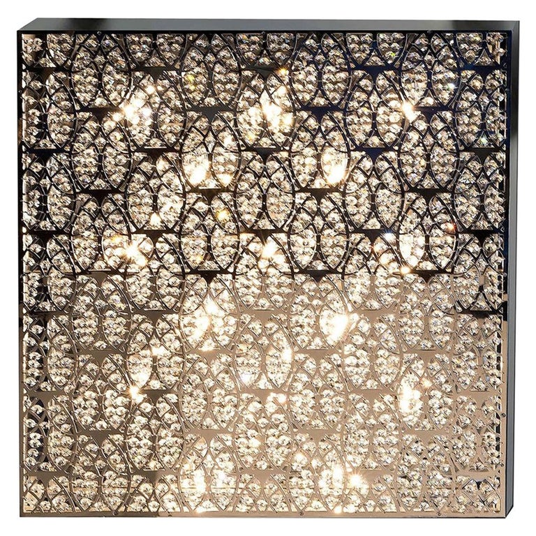 Domino Small Square Wall Lamp For Sale at 1stDibs