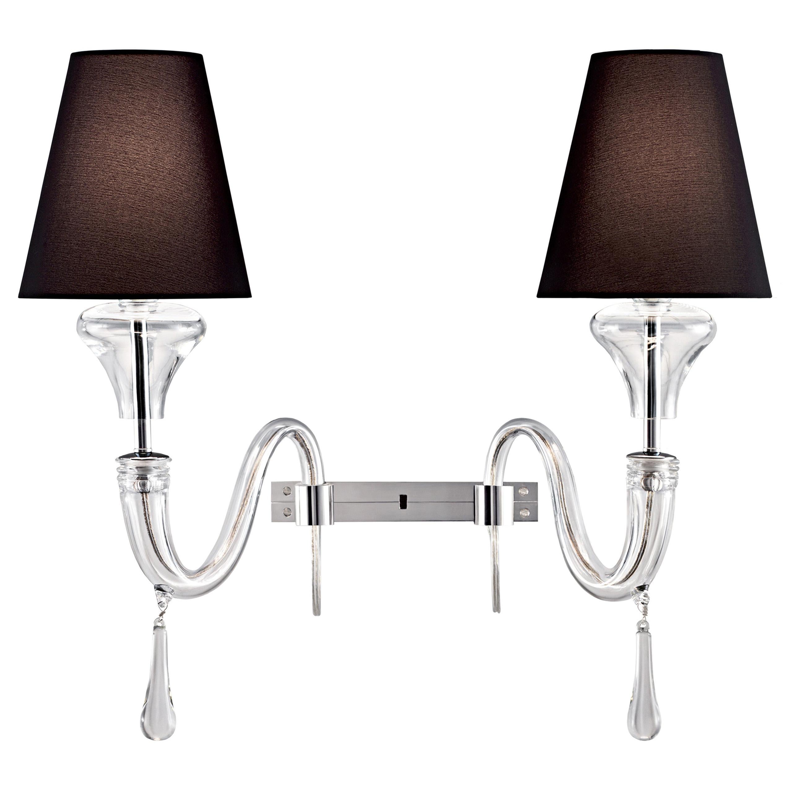 Arteriors Home Tanner Kenzie Black Microfiber Shades at 1stDibs