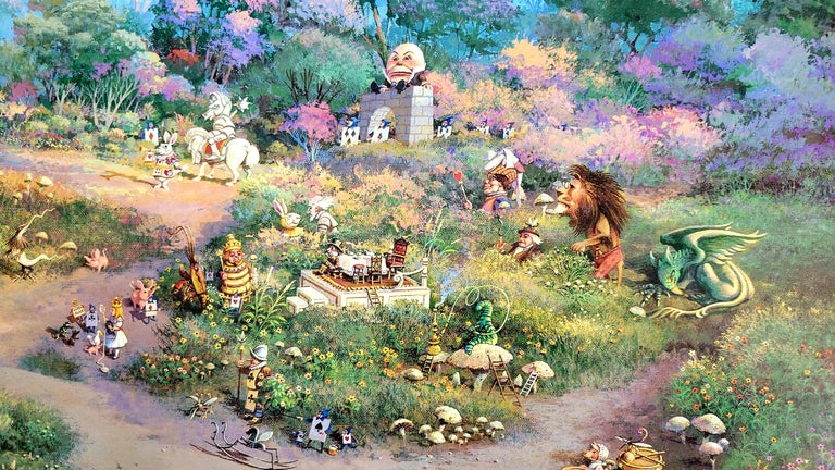 Don A. Peters - Go Ask Alice, an Original Lithograph by Don A. Peters ...