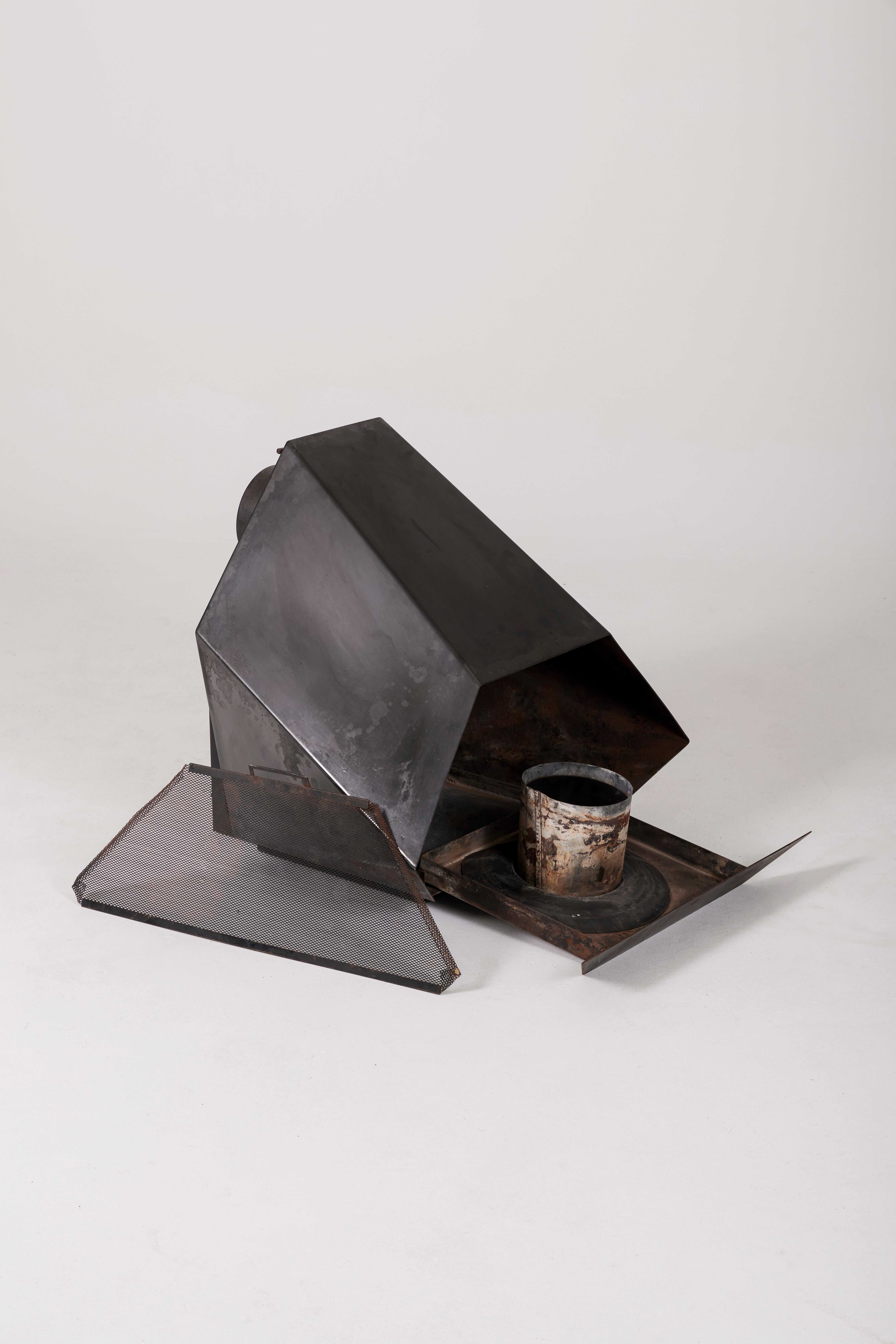 Don Bar Wall Mounted Fireplace, 1970s For Sale at 1stDibs
