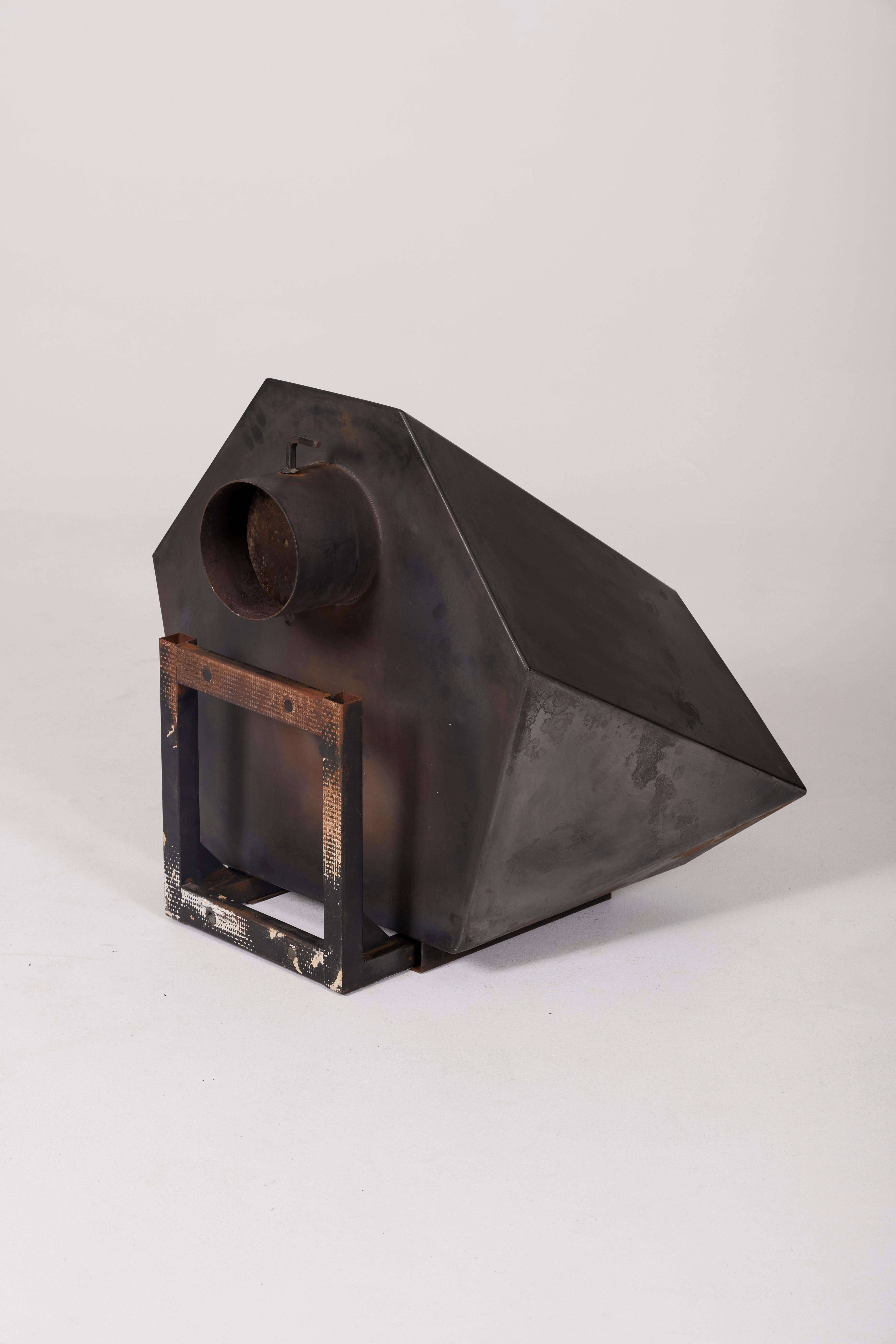 Don Bar Wall Mounted Fireplace, 1970s For Sale at 1stDibs