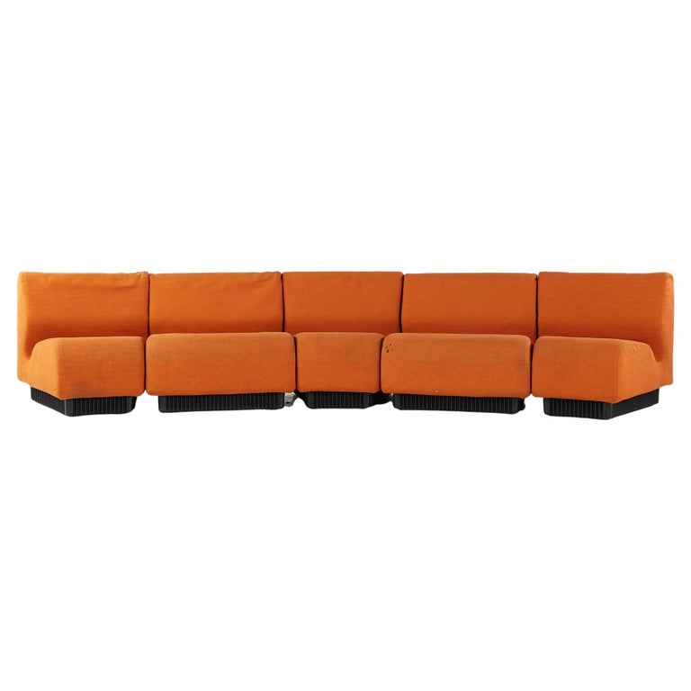 Don Chadwick for Knoll Mid Century 5 Piece Sectional Sofa For Sale at ...
