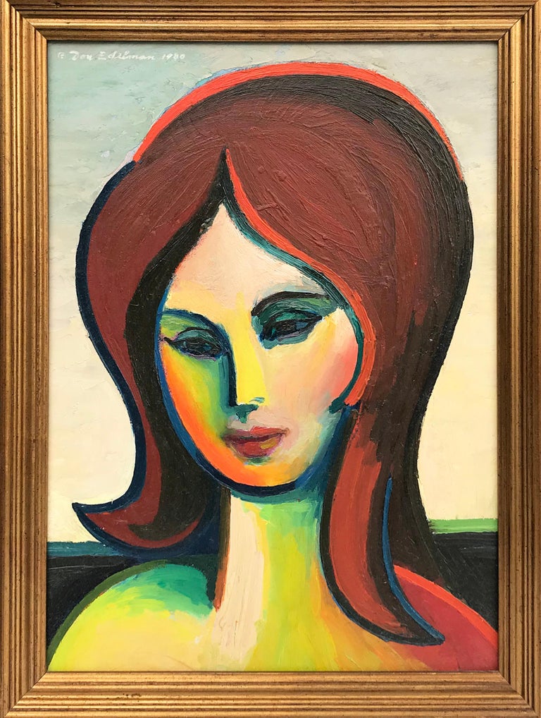 Don Edelman - Untitled Portrait of a Woman at 1stDibs