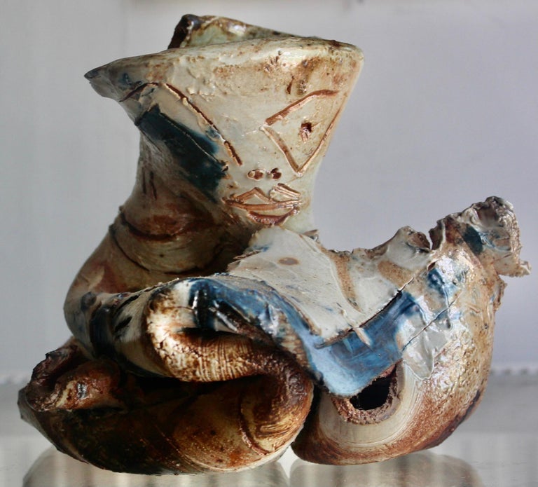 Don Reitz Important Abstract Expressionist Ceramic Sculpture For Sale ...