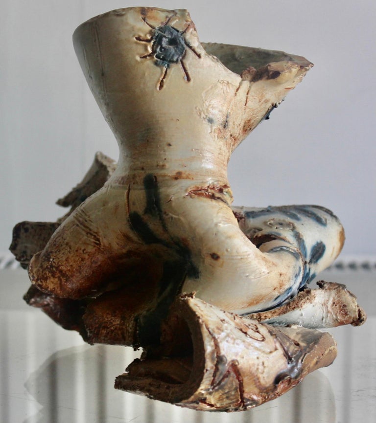 Don Reitz Important Abstract Expressionist Ceramic Sculpture For Sale ...