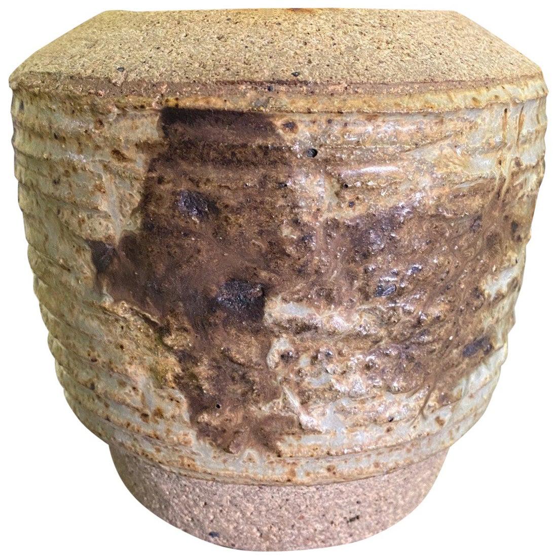 1960s Don Reitz Art Pottery Sculpture Vessel For Sale at 1stDibs