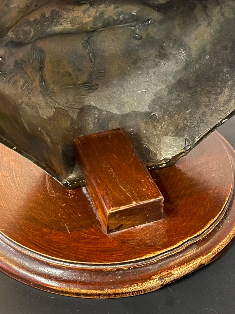 Don Riggs 1994 Bronze Mask For Sale at 1stDibs