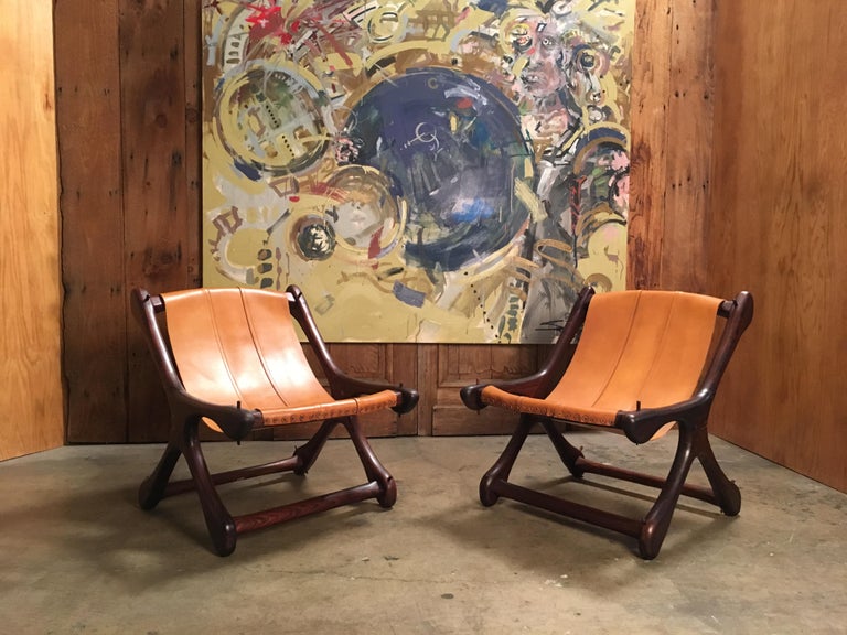 Don Shoemaker "Sloucher" Sling Chairs for Señal Furniture at 1stDibs