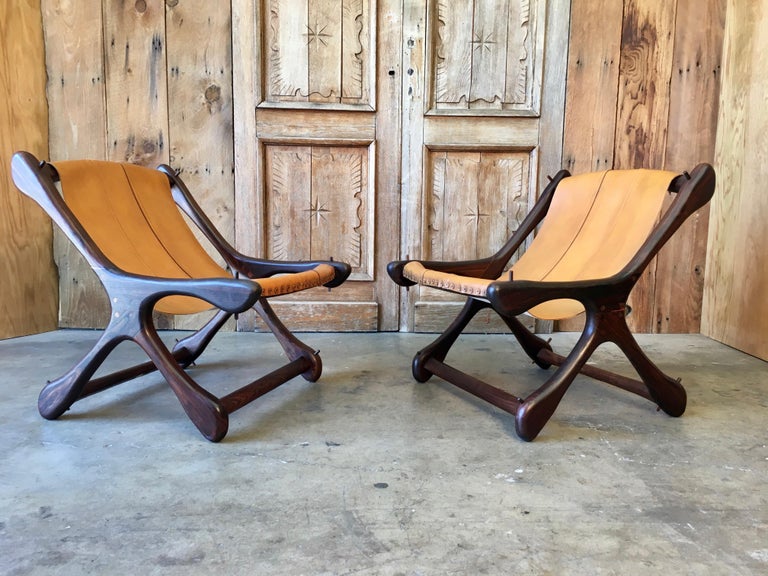 Don Shoemaker "Sloucher" Sling Chairs for Señal Furniture at 1stDibs