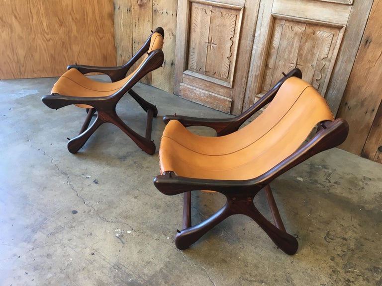 Don Shoemaker "Sloucher" Sling Chairs for Señal Furniture at 1stDibs