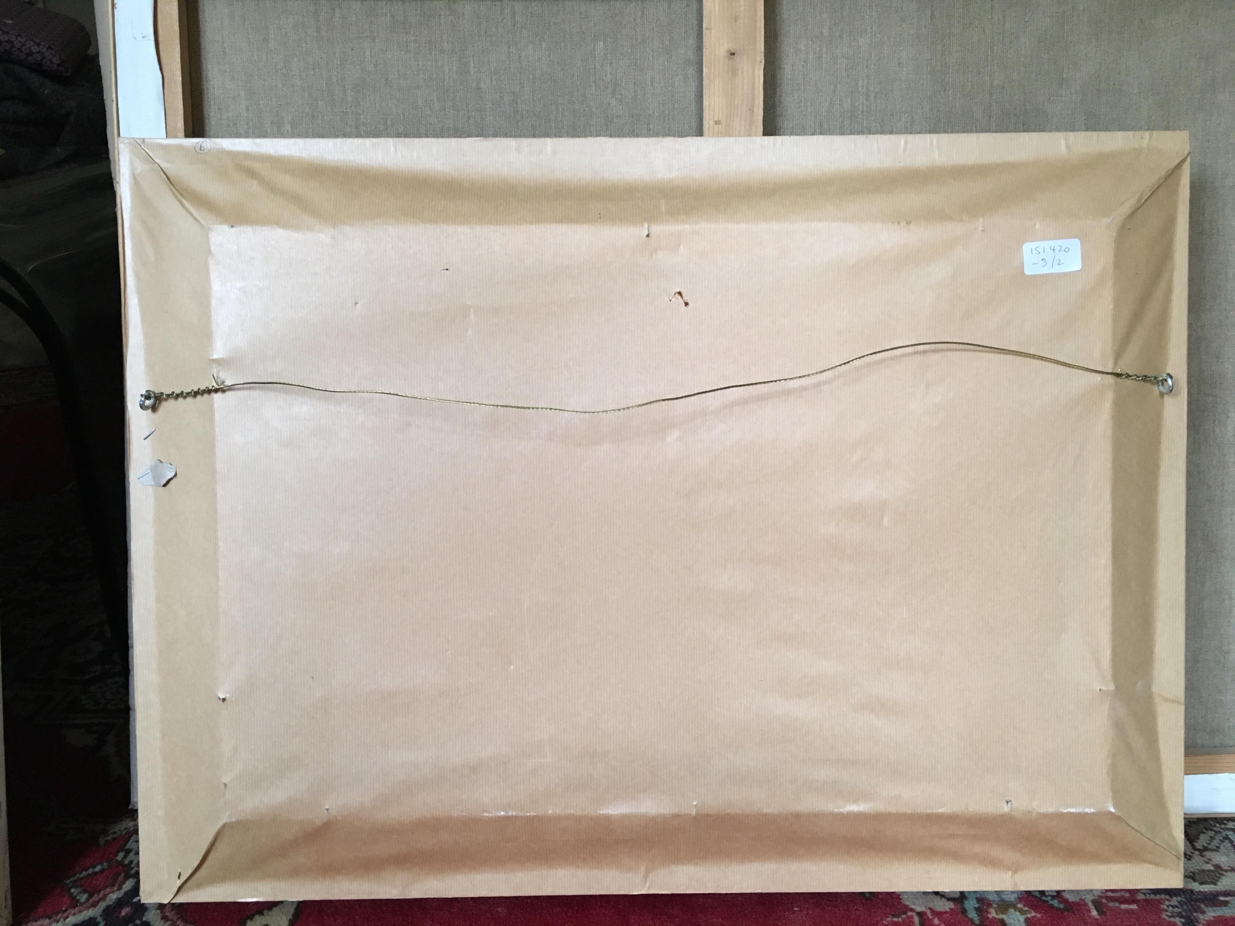 Don Vaughan - Horse and Cart, Large Impressionist Landscape English ...