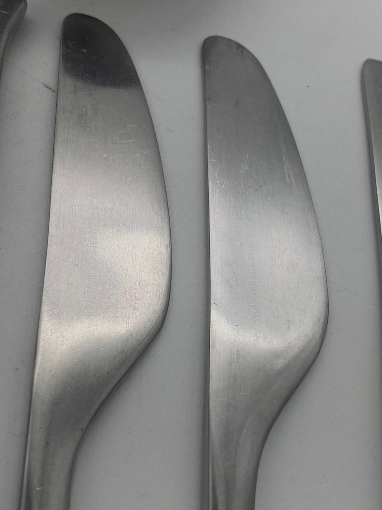 Don Wallace for Lauffer Design 2 Stainless Steel Set of 40 For Sale at ...