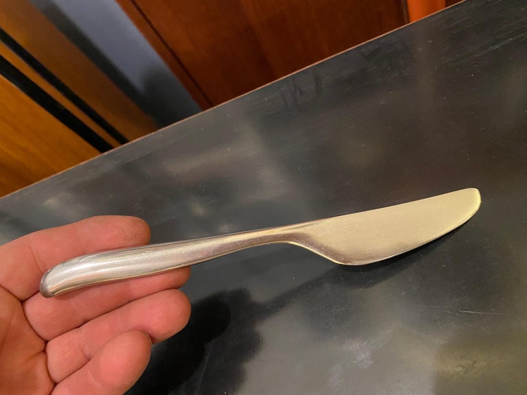 Don Wallance for Lauffer Design 2 Flatware Set in Original Box at 1stDibs