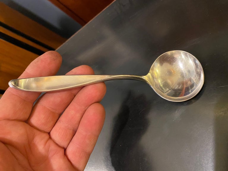Don Wallance for Lauffer Design 2 Flatware Set in Original Box at 1stDibs