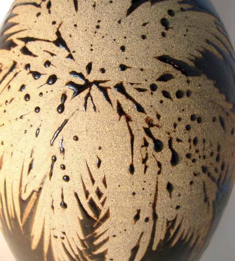 Don Williams Studo Pottery Tropical Palm Tree Vase at 1stDibs