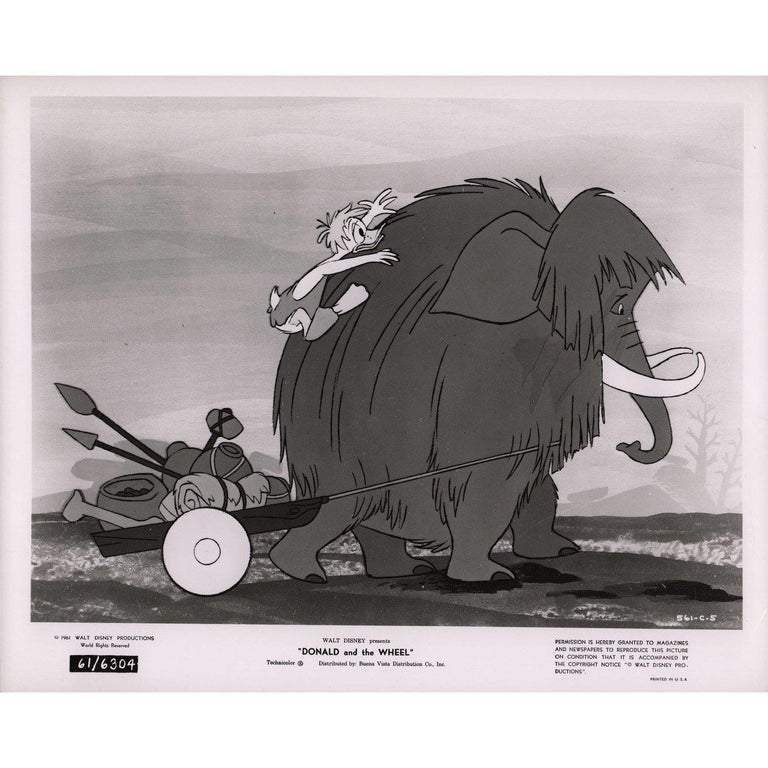 Donald and the Wheel 1961 U.S. Silver Gelatin Single-Weight Photo For ...