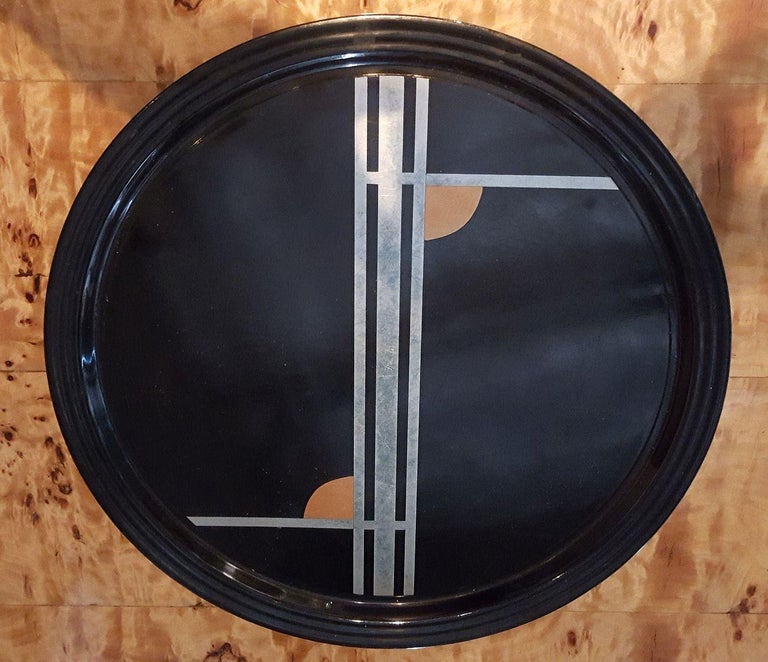 Donald Dohner Machine Age Westinghouse Micarta Tray Black For Sale at ...