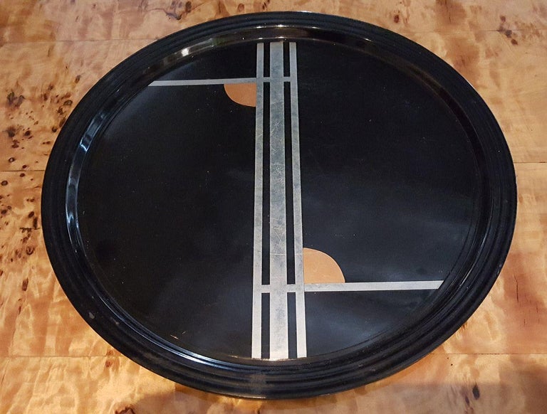 Donald Dohner Machine Age Westinghouse Micarta Tray Black For Sale at ...