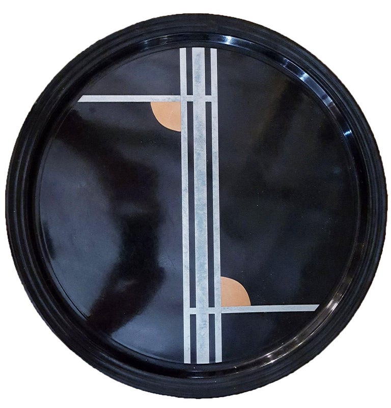 Donald Dohner Machine Age Westinghouse Micarta Tray Black For Sale at ...