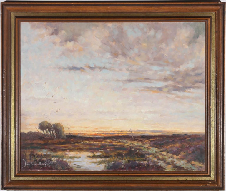 Donald Gray Midgely - Donald Gray Midgely (1918-1995) - Framed 1979 Oil ...