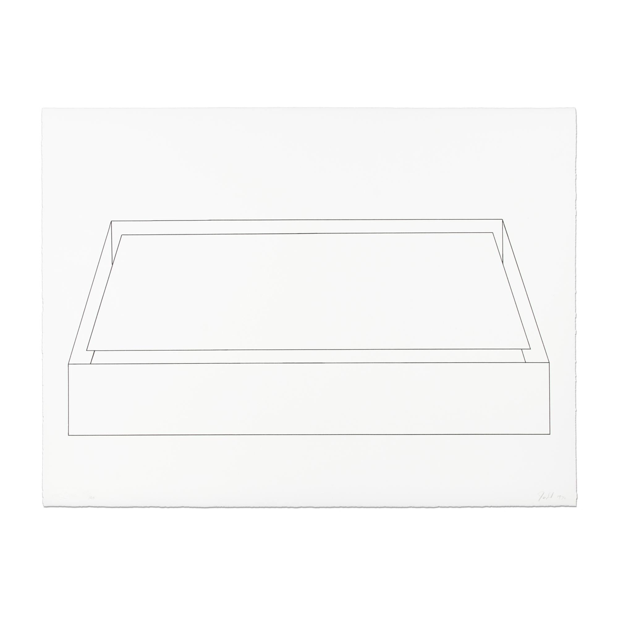 Donald Judd Art - 8 For Sale at 1stDibs | david judd artist, donald ...