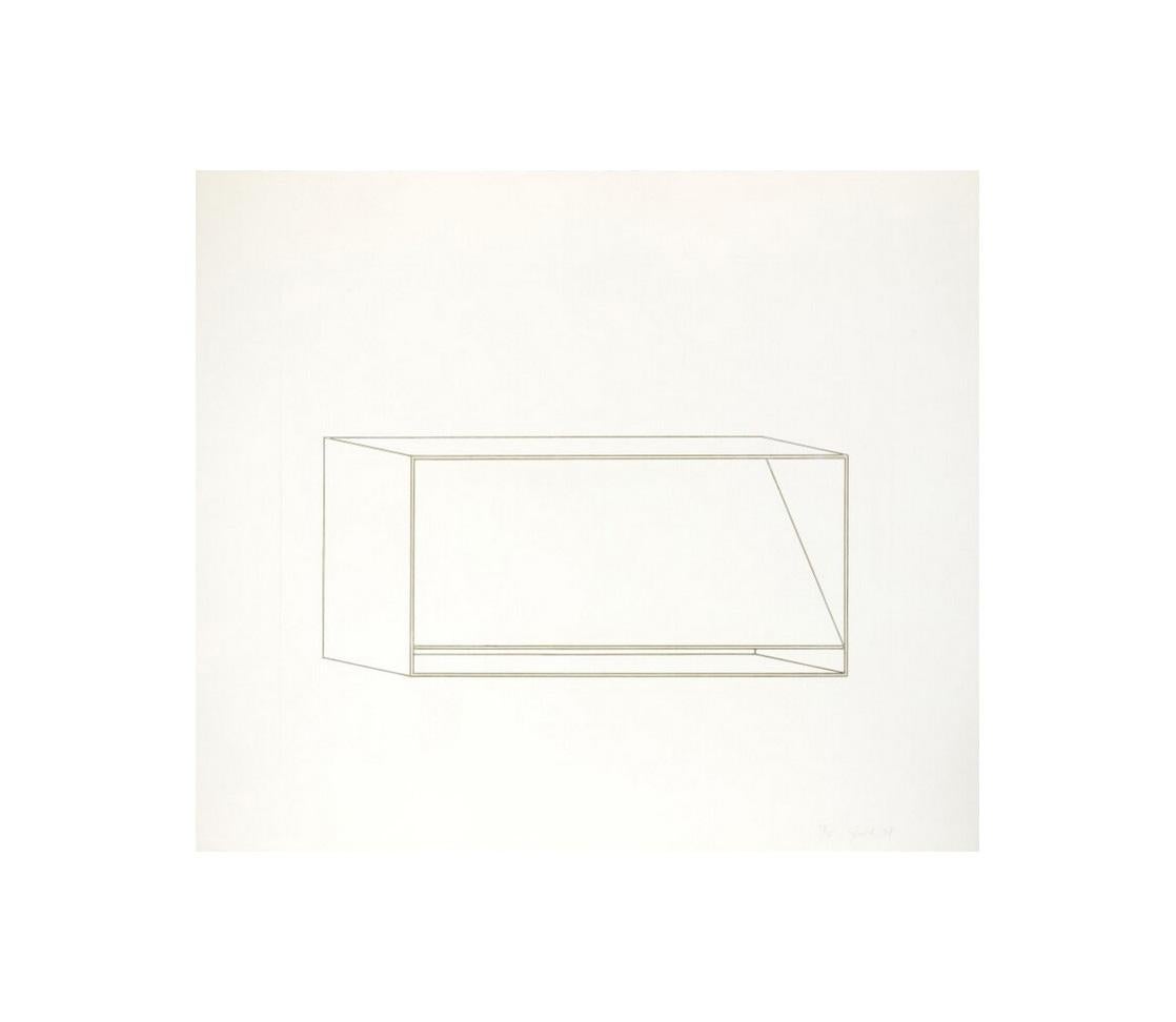 Donald Judd Art - 13 For Sale at 1stDibs | donald judd prints for sale ...