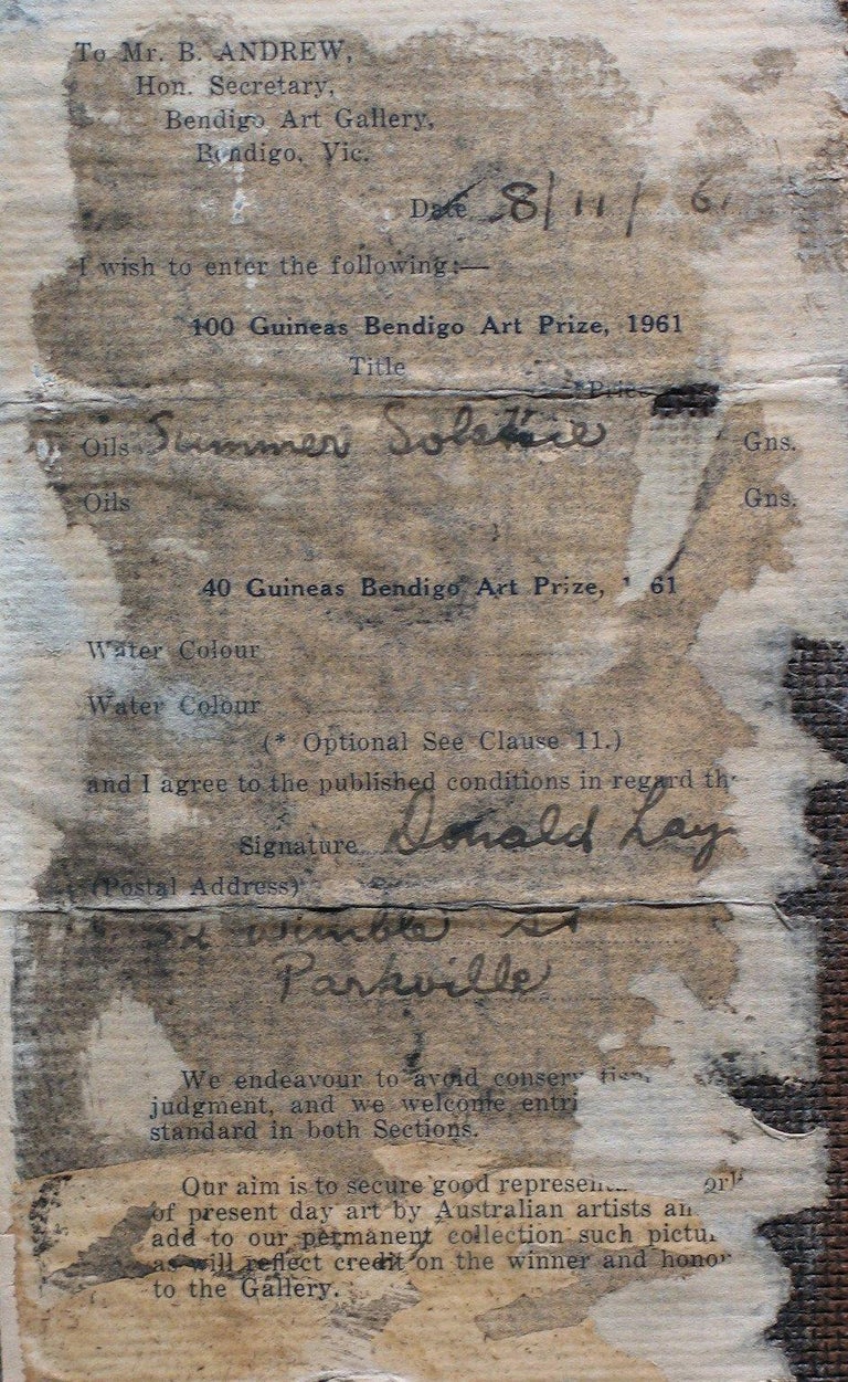 Donald Laycock - Solstice For Sale at 1stDibs