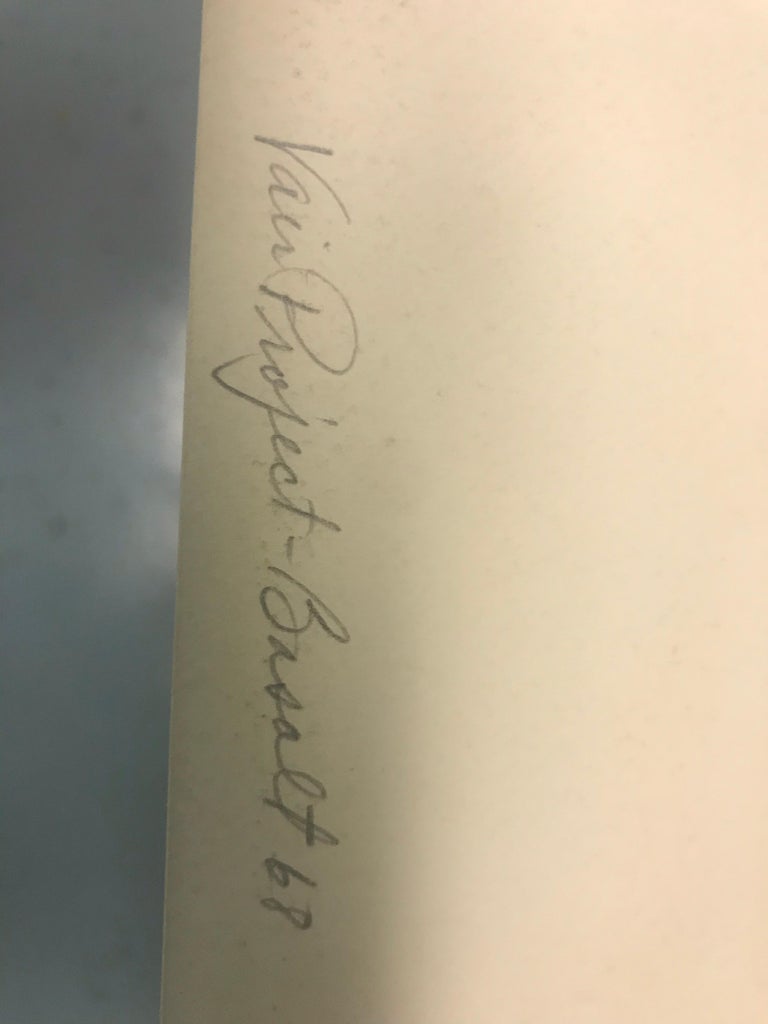 Donald Roberts Op Art Black and White Lithograph at 1stDibs