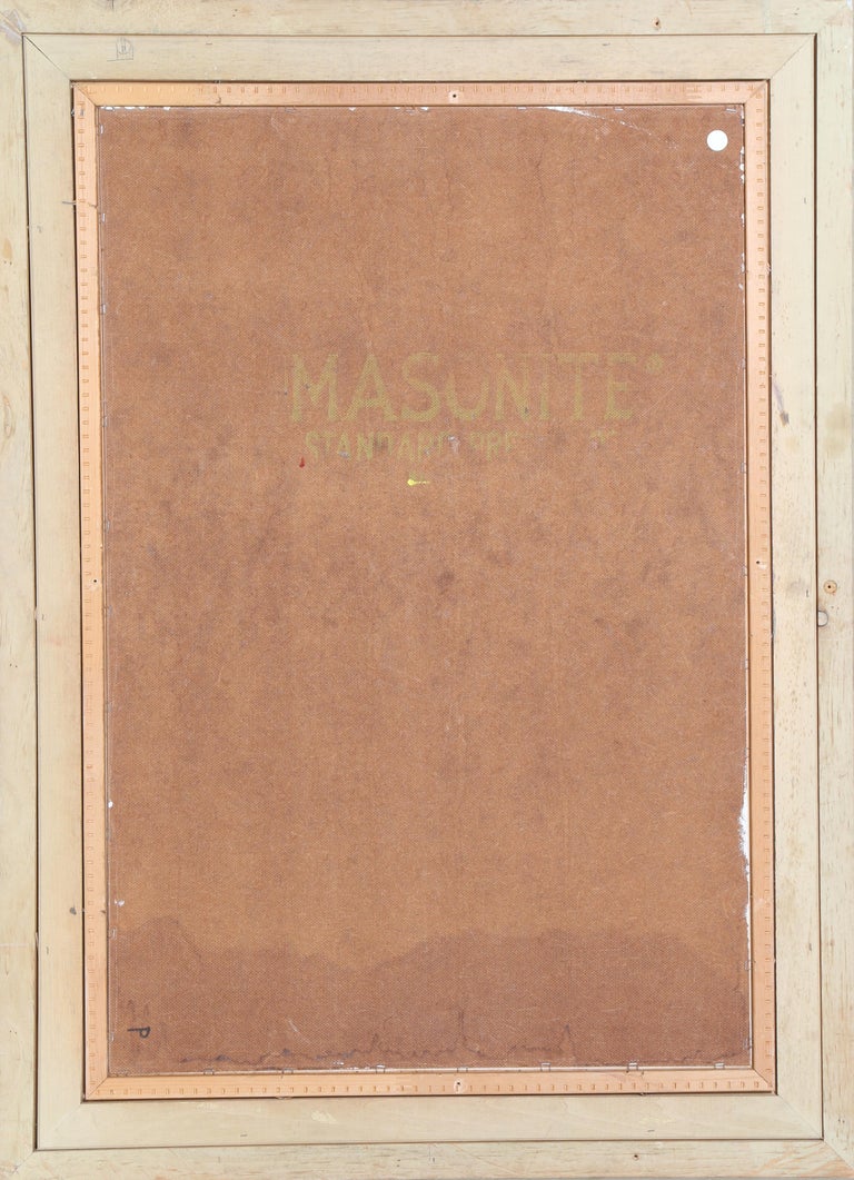 Donald Roy Purdy - Lady in Red, Framed Oil Painting by Donald Roy Purdy ...