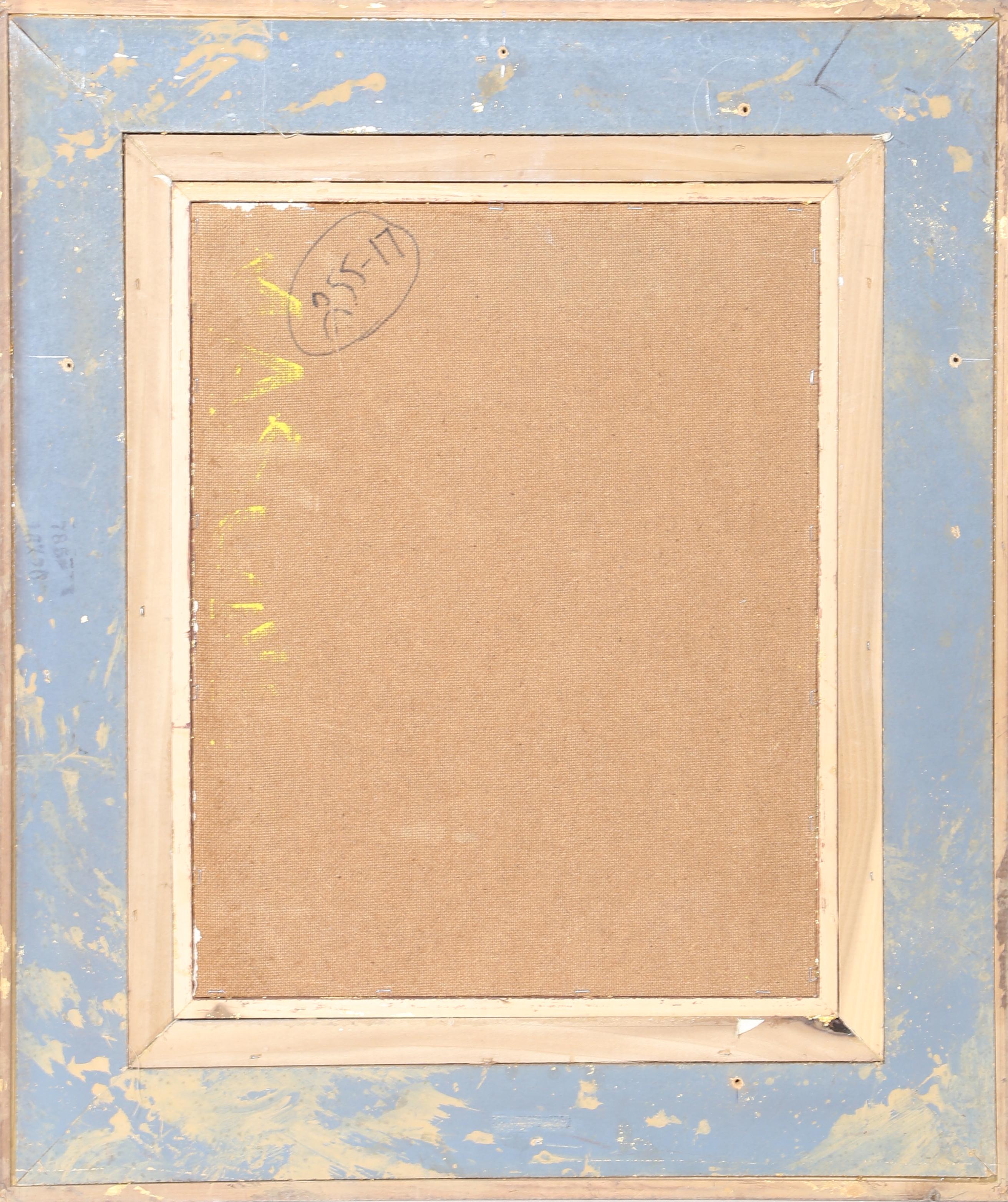 Donald Roy Purdy - Purple Lady, Framed Oil Painting by Donald Roy Purdy ...