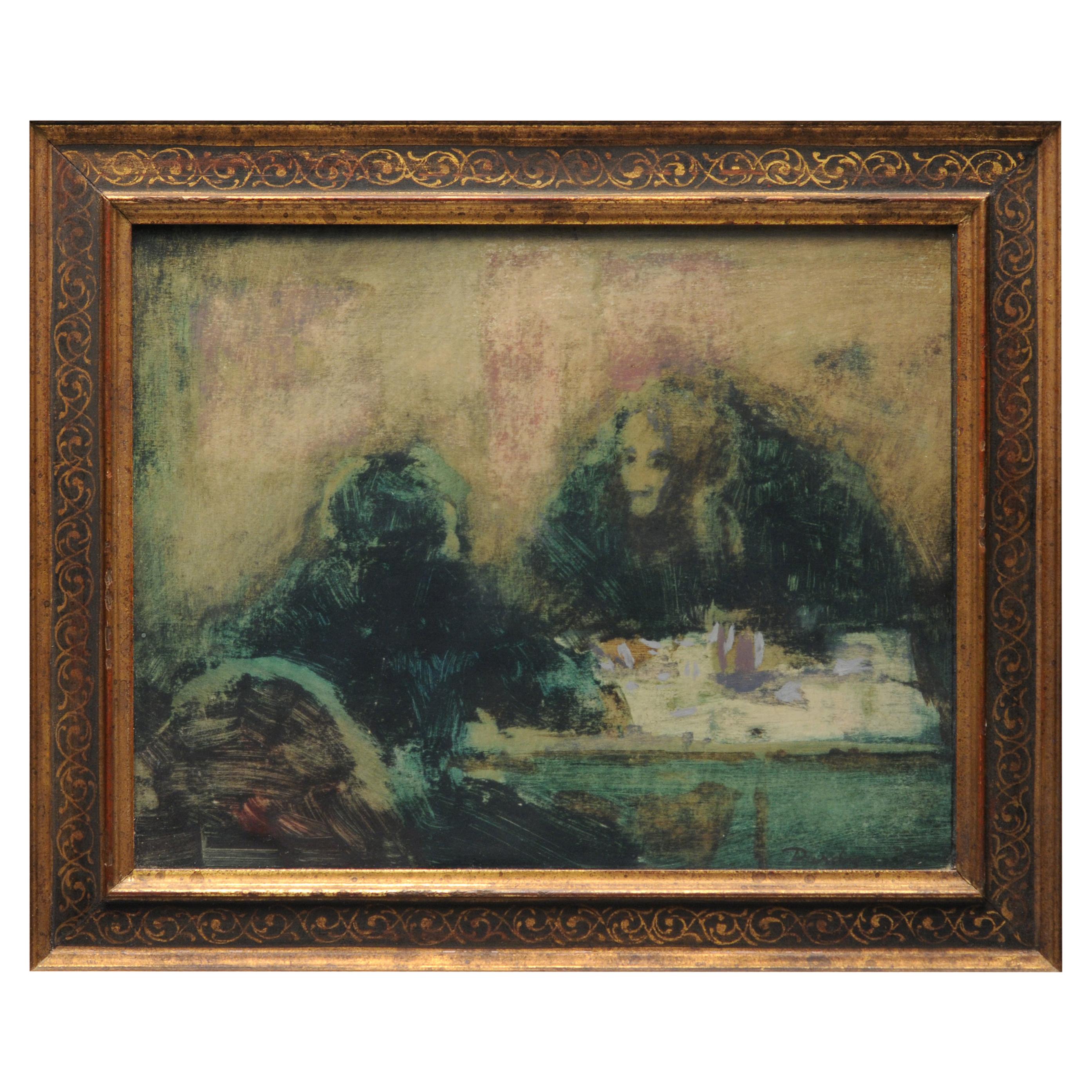 Oil on Masonite By Donald Purdy For Sale at 1stdibs