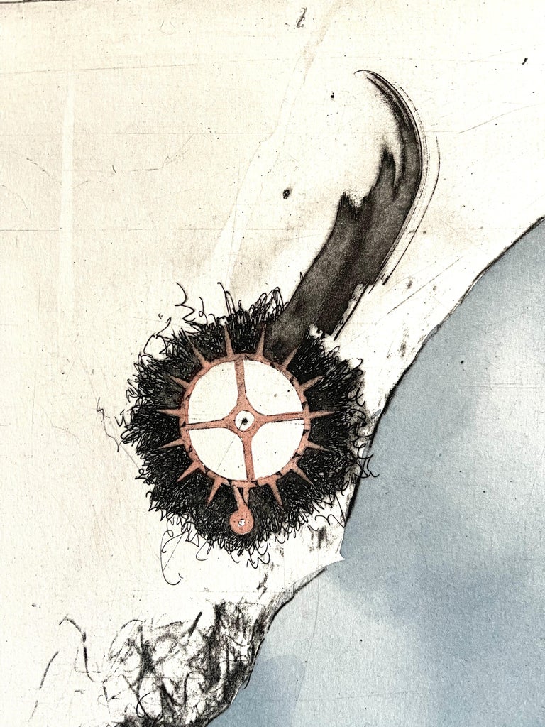 Donald Saff - Large Donald Saff Surrealist Pop Art Aquatint Etching ...