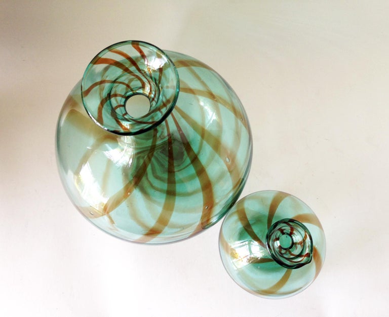 Donald Shepherd for Blenko Glass Balloon Vases at 1stDibs