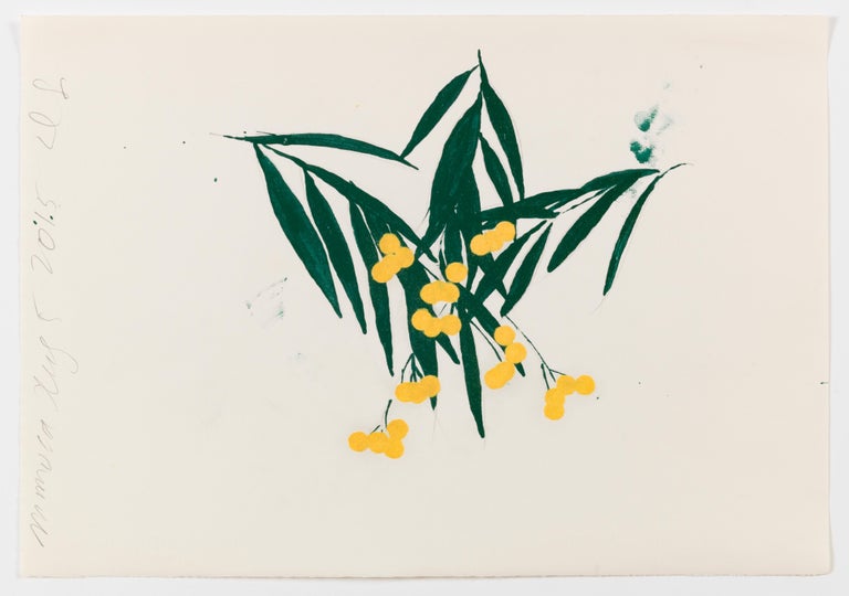 Donald Sultan - Mimosa, 5 août 2015 En vente sur 1stDibs