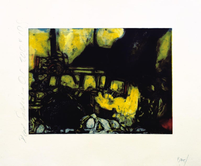 Donald Sultan - Donald Sultan American Artist Original Hand Signed ...