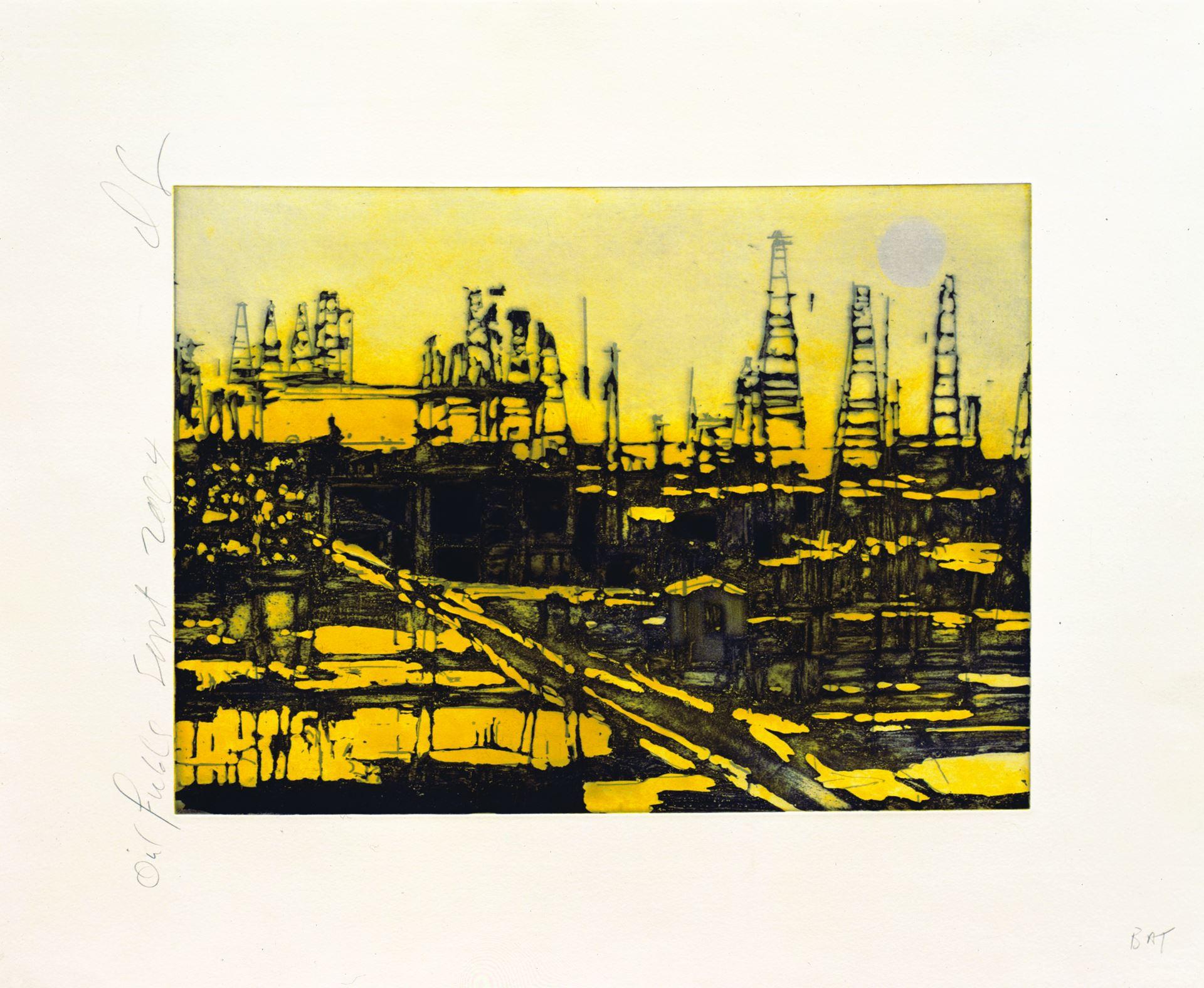 Donald Sultan - Red Trumpet at 1stDibs