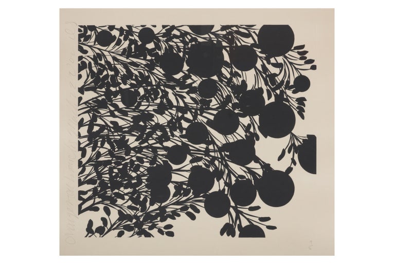 Donald Sultan - Oranges On Branches, March 22nd 2002 at 1stDibs