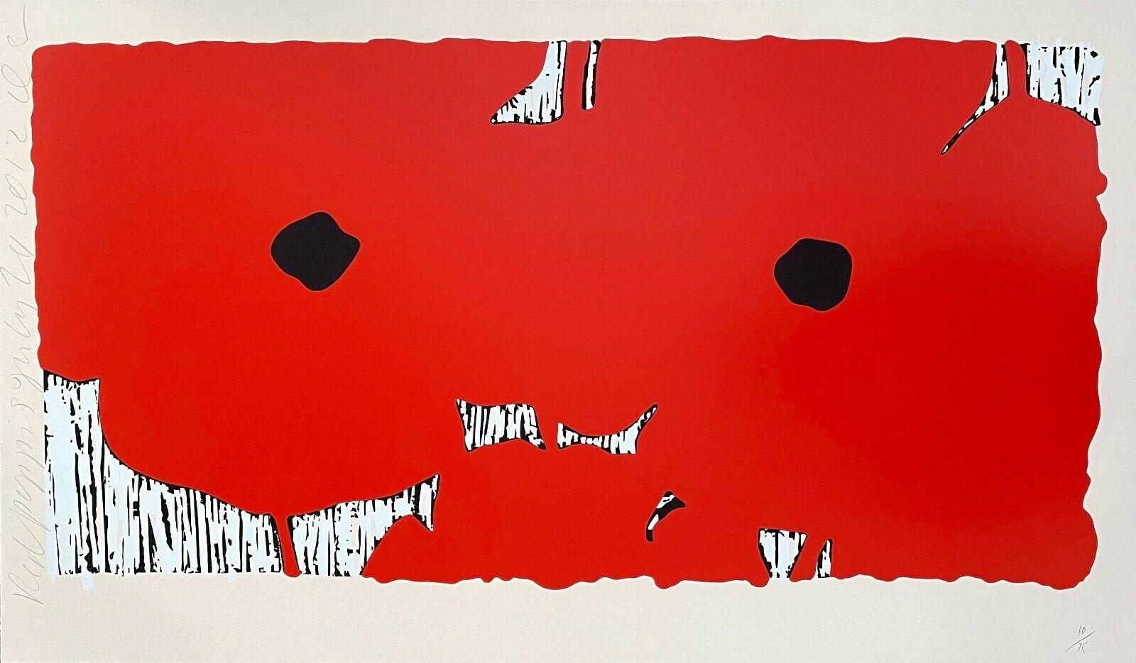 Donald Sultan - Orange and Green For Sale at 1stDibs