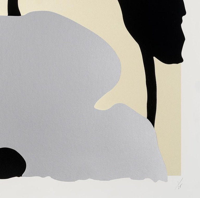Donald Sultan - Silver Poppies, Donald Sultan For Sale at 1stDibs