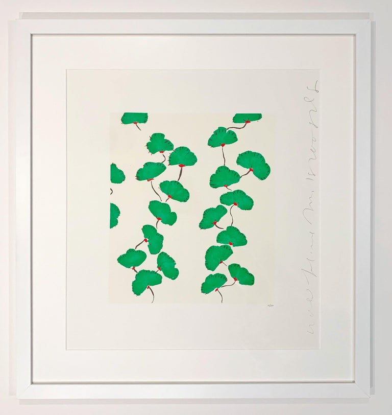 Donald Sultan - Wallflower 11 For Sale at 1stDibs