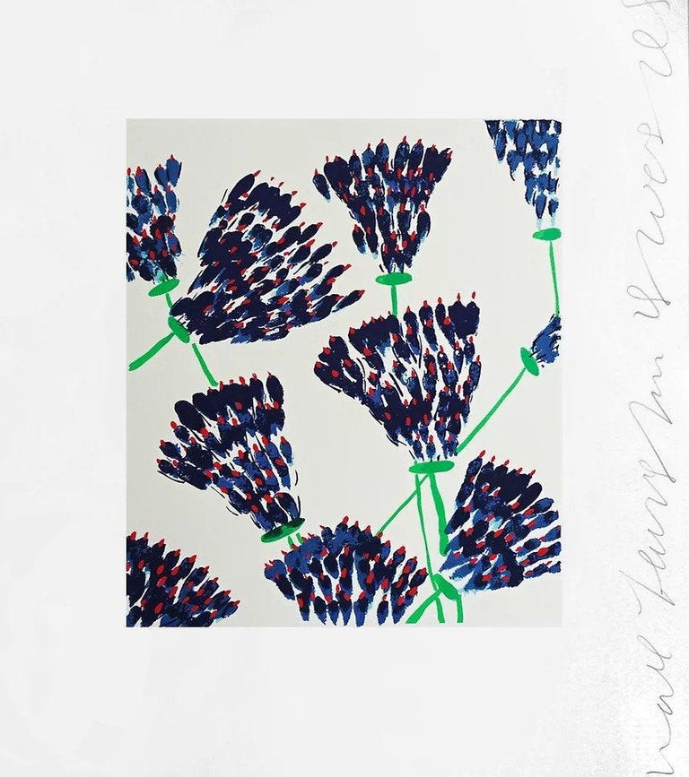 Donald Sultan - Wallflower 16 For Sale at 1stDibs