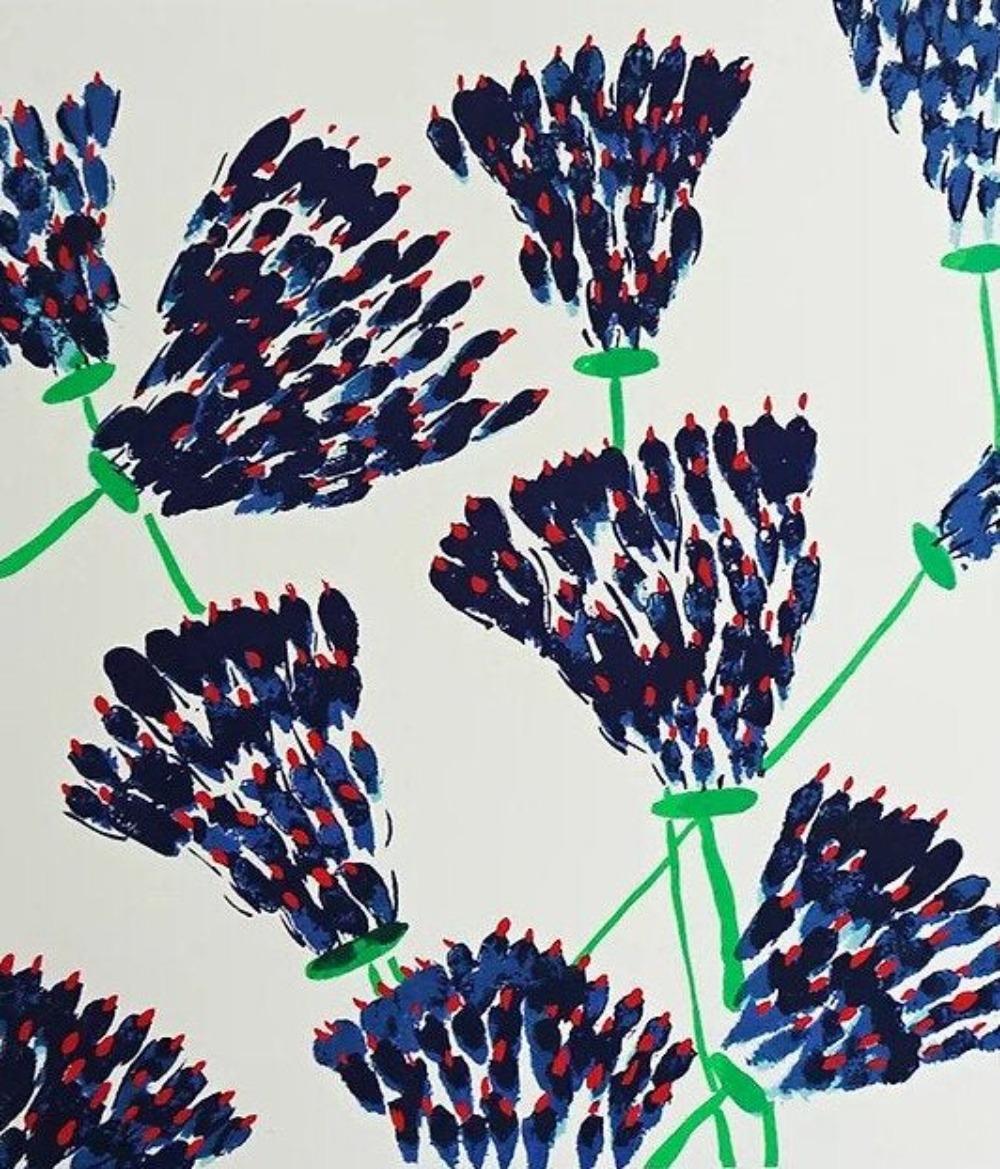 Donald Sultan - Wallflower 29 For Sale at 1stDibs