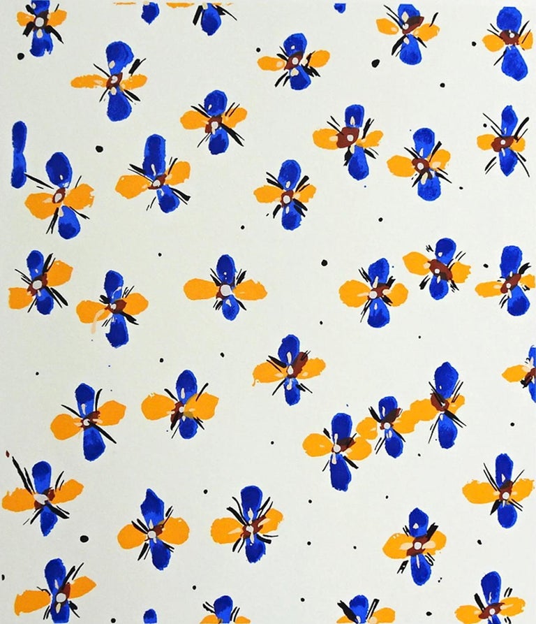 Donald Sultan - Wallflower 23 For Sale at 1stDibs