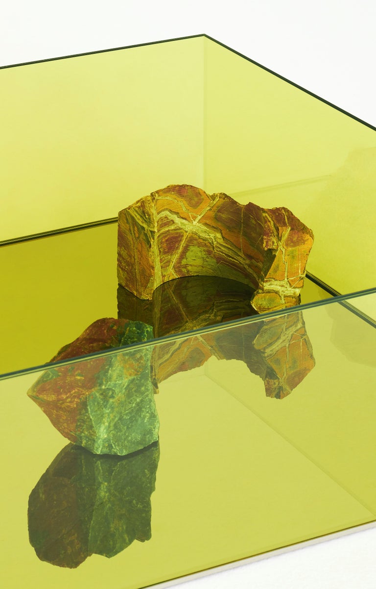DONALD Transparent Coloured Glass Low Tables by Philippe Starck for ...