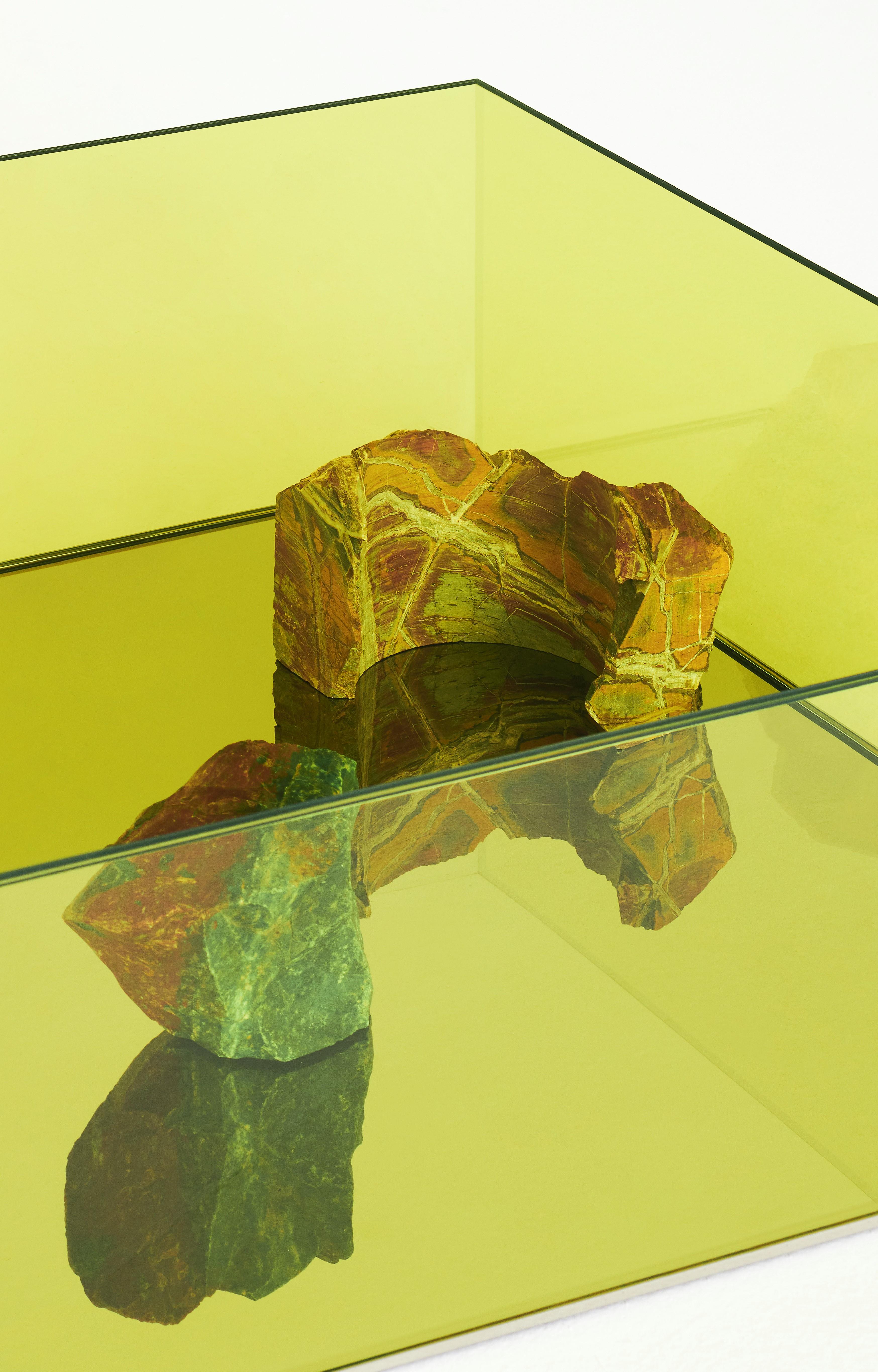 DONALD Transparent Coloured Glass Low Tables by Philippe Starck for ...