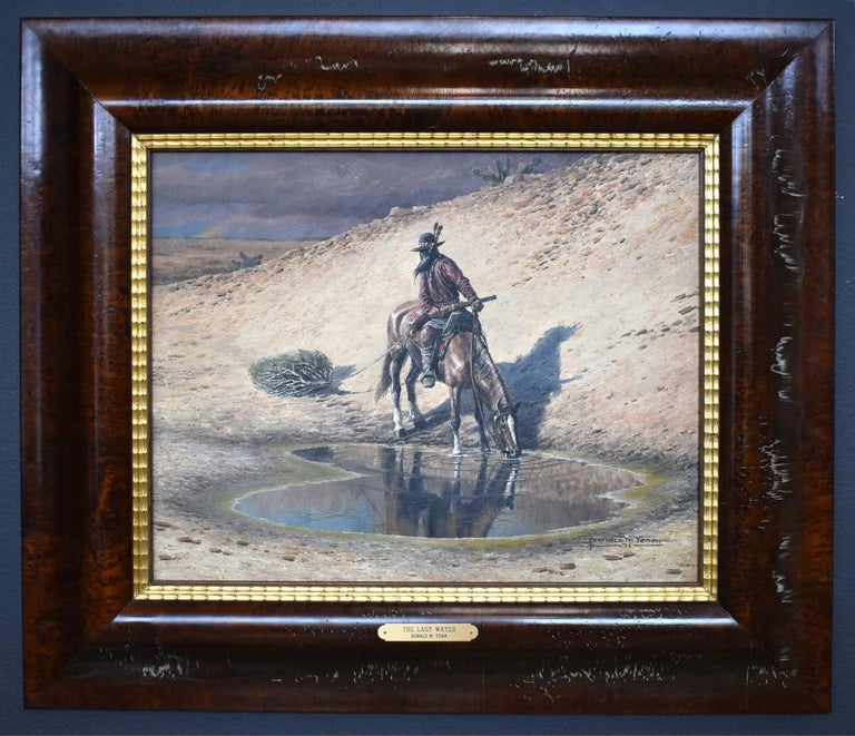 Donald Yena - "THE LAST WATER" NATIVE AMERICAN INDIAN COVERING HIS ...