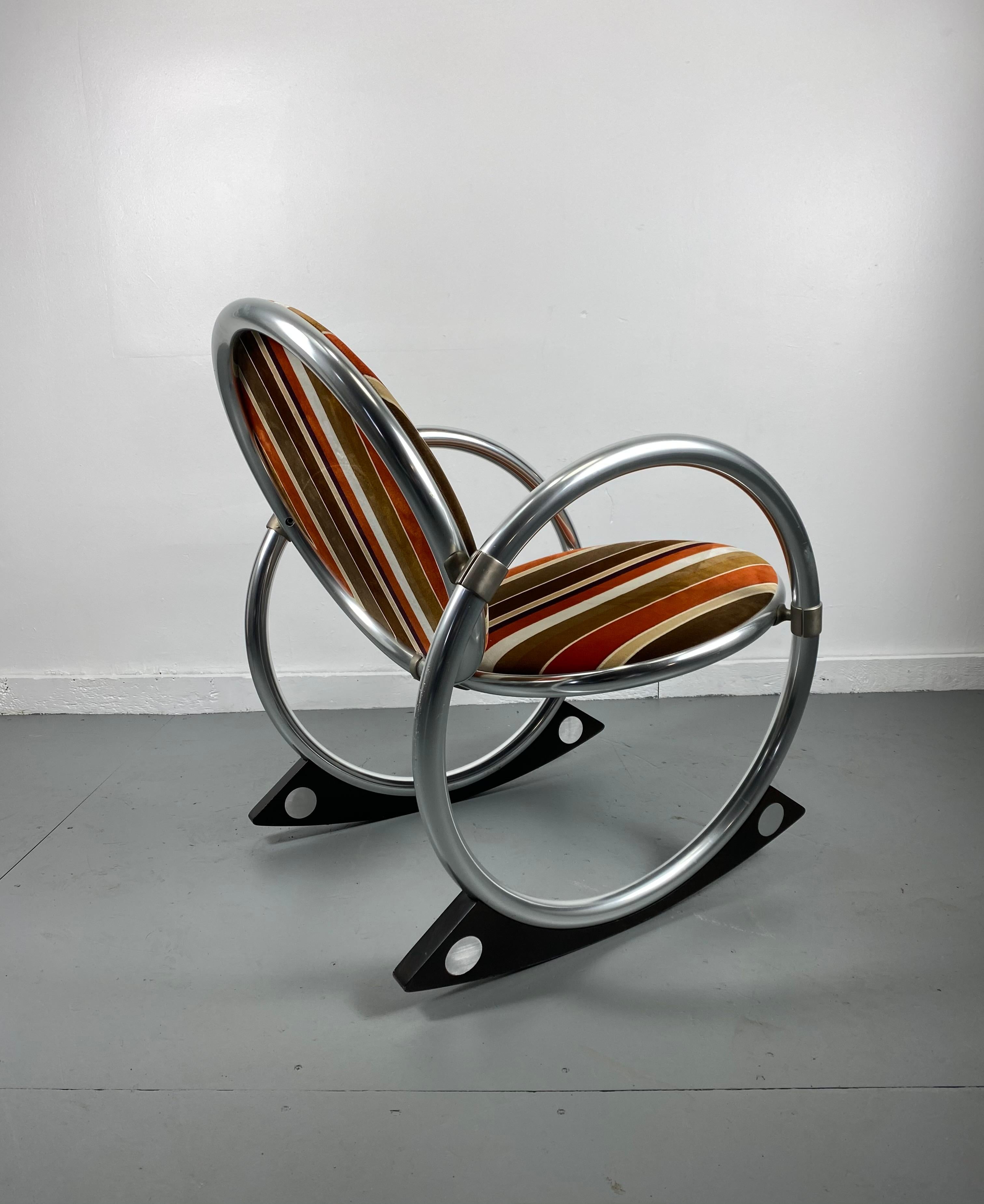 'Dondolo' Rocking Chairs with Tubular Frame by Verner Panton at 1stDibs ...