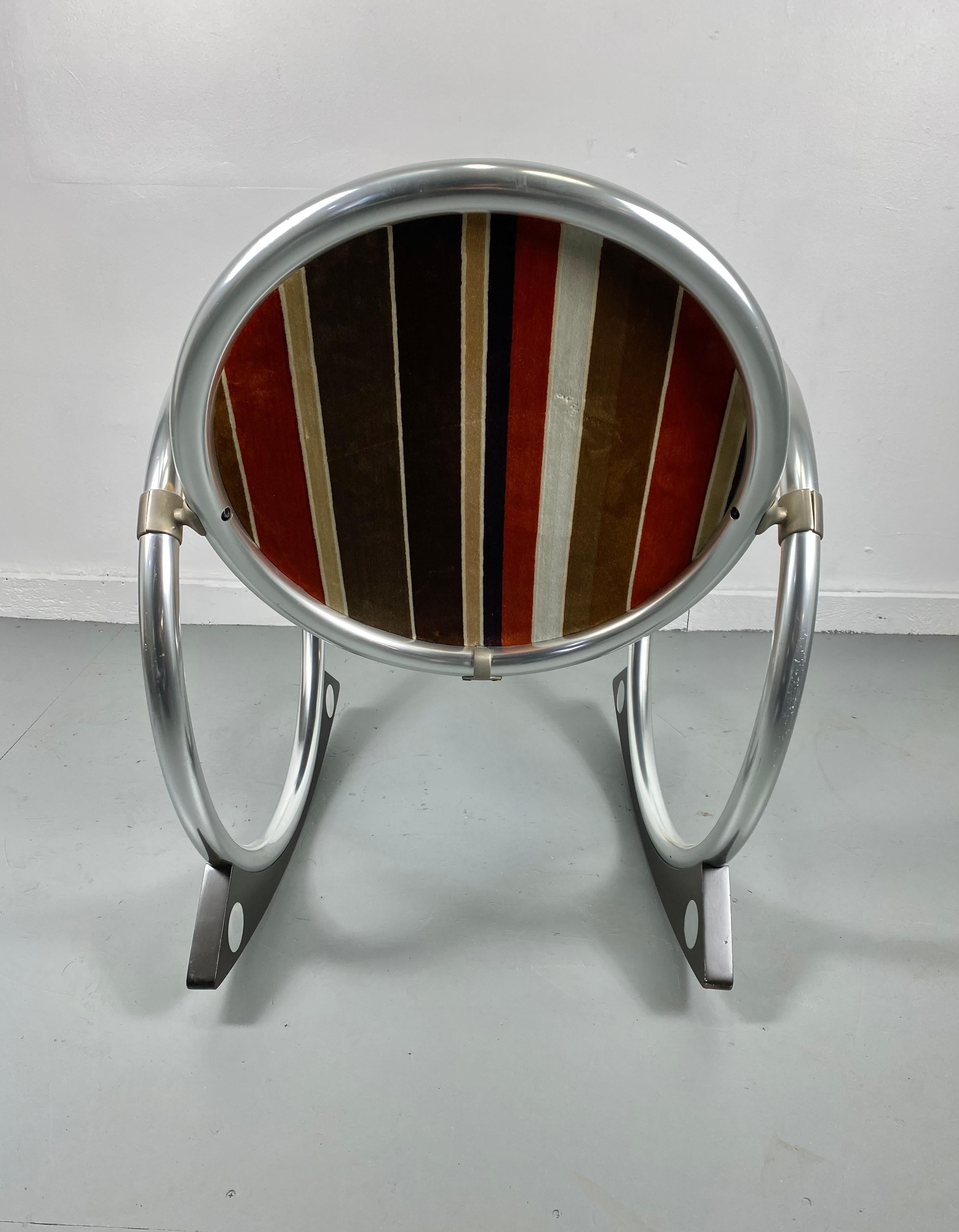 'Dondolo' Rocking Chairs with Tubular Frame by Verner Panton at 1stDibs ...